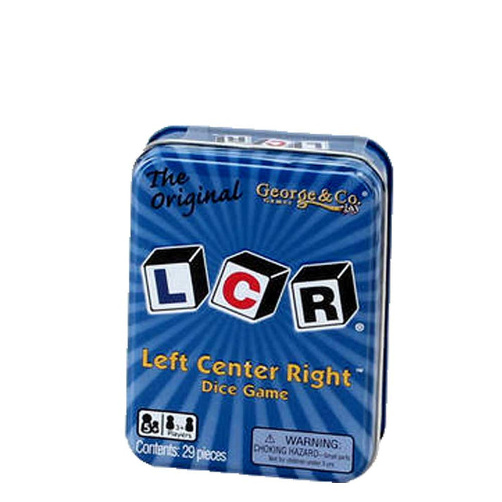 LCR Left Right Center Dice Game – G8Central.com