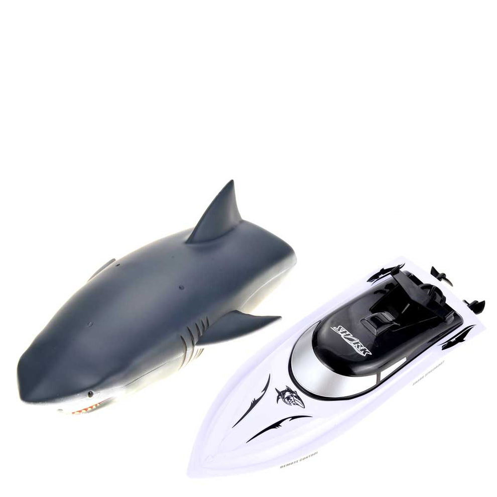 Radio Remote Controlled 2 in 1 Shark Speedboat 2.4 GHz – G8Central.com